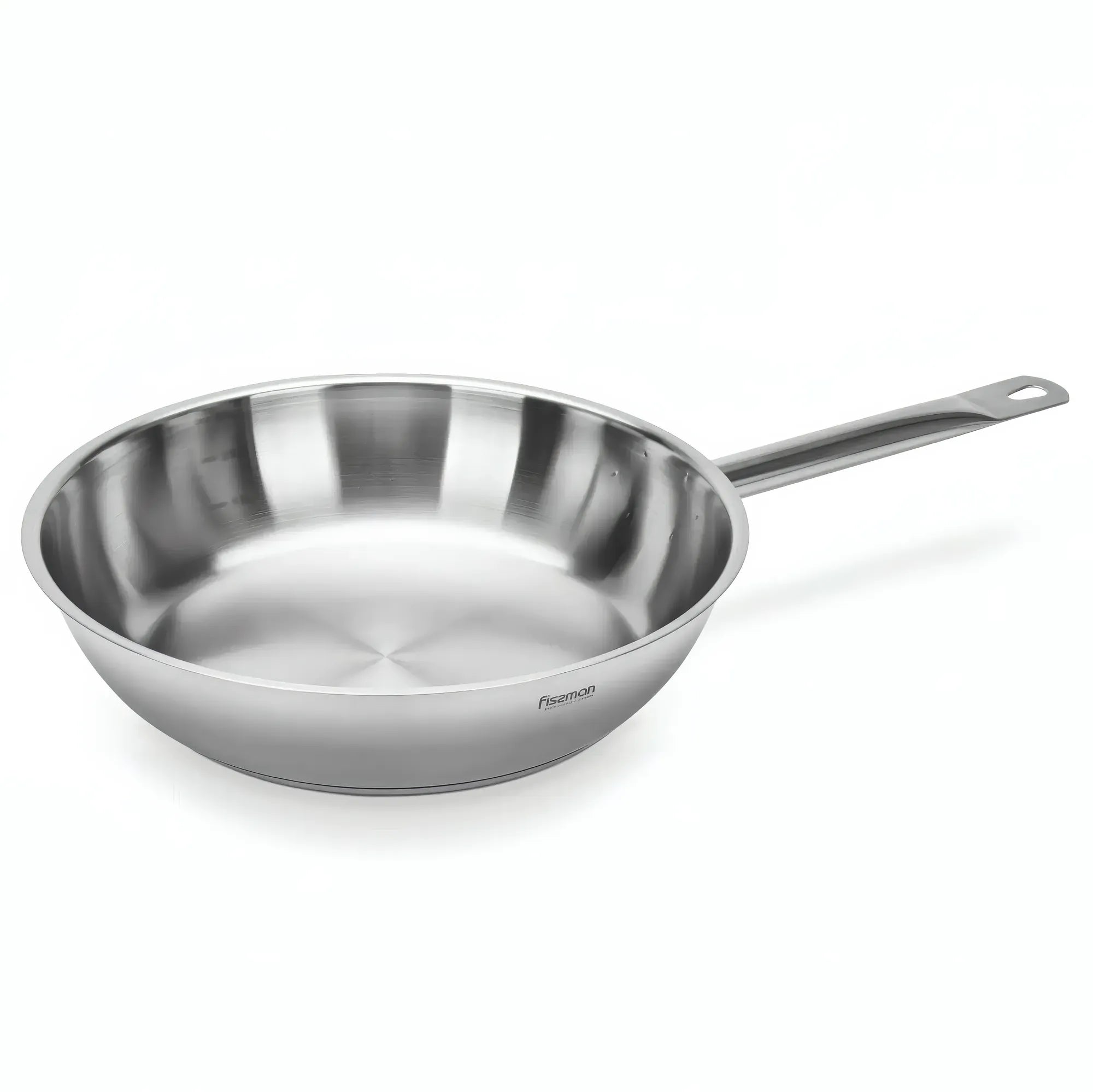 Frying Pan 24 x 6cm Stainless Steel – Fissman Australia
